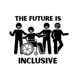 Peace Love Inclusion SVG Disability Inclusion and Autism Acceptance - Etsy