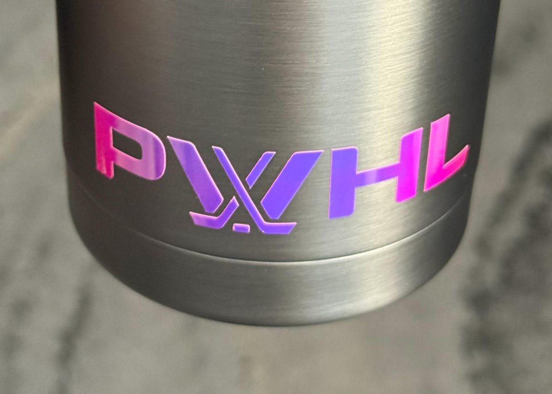 PWHL Logo Vinyl Decal - Hockey Fan Sticker for Laptops & Water Bottles ...