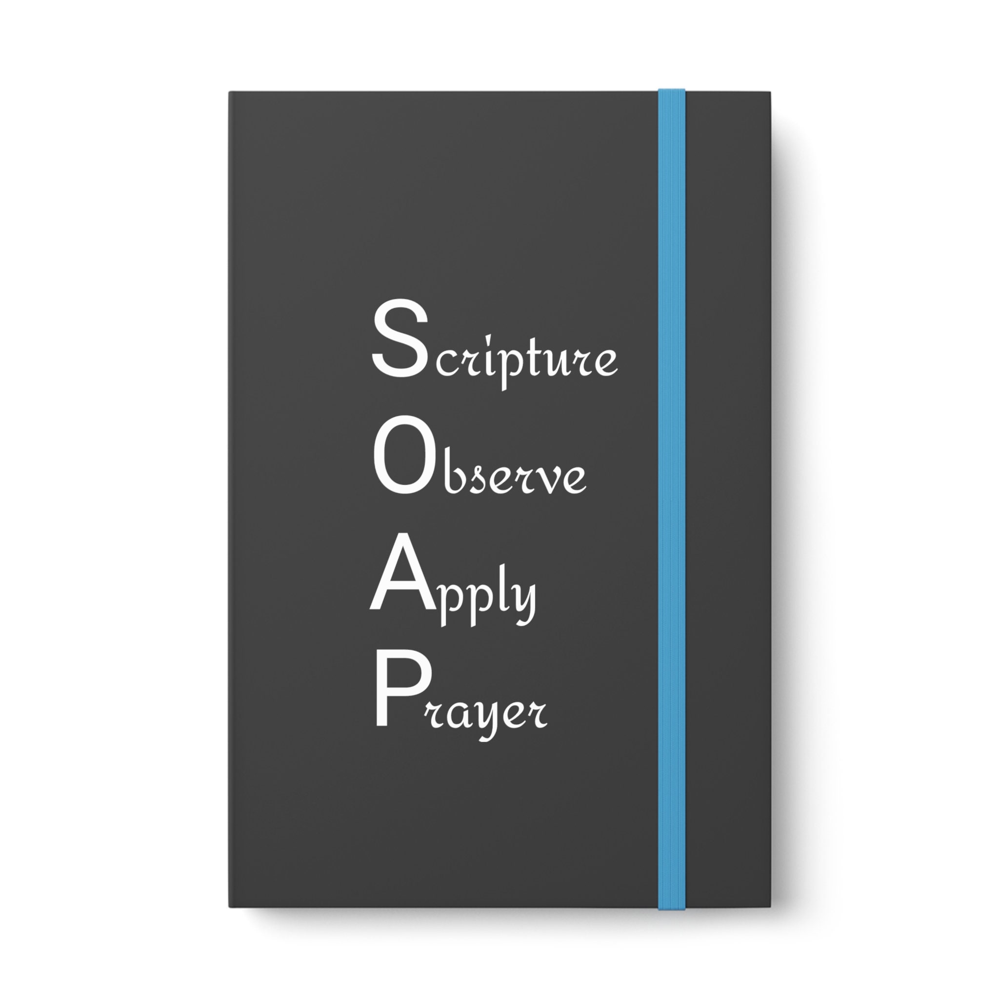 Color Contrast Bible Study Notebook - Etsy