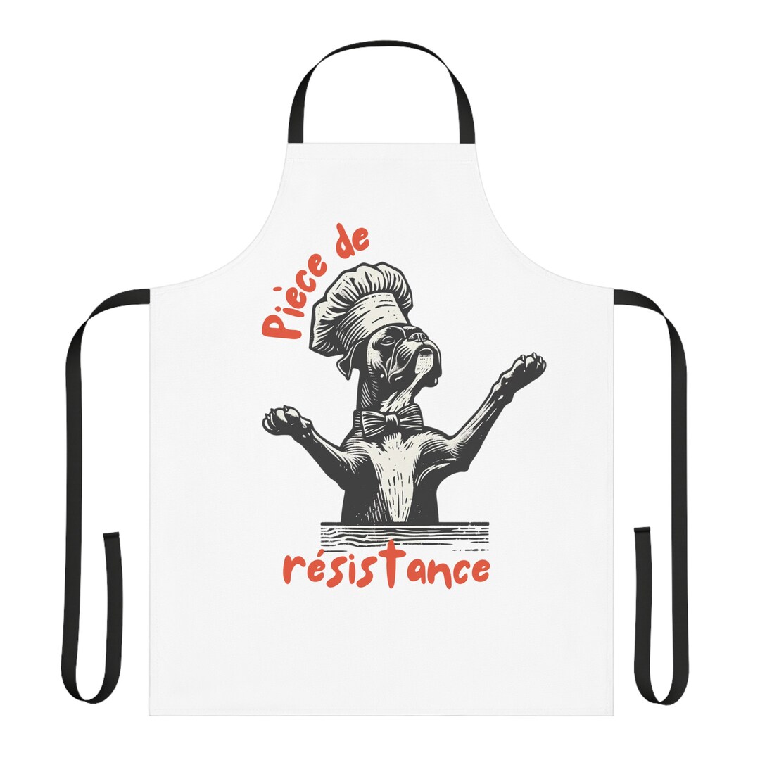 Boxer Dog Apron | Funny Chef Apron | Gift for Cook in the Kitchen ...