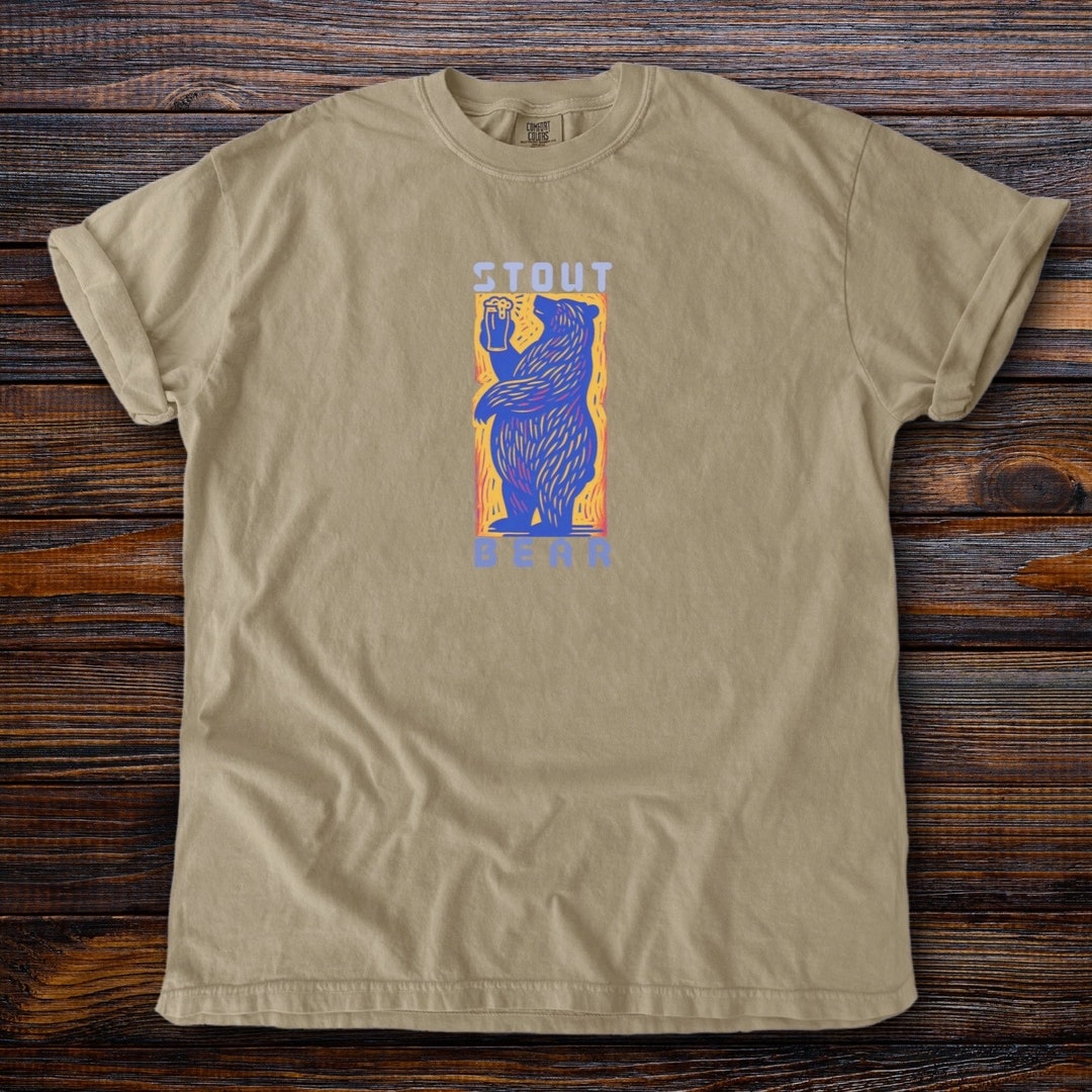Stout Beer Graphic Tee Beer Lover Shirt funny Drinking Tshirt for Men ...