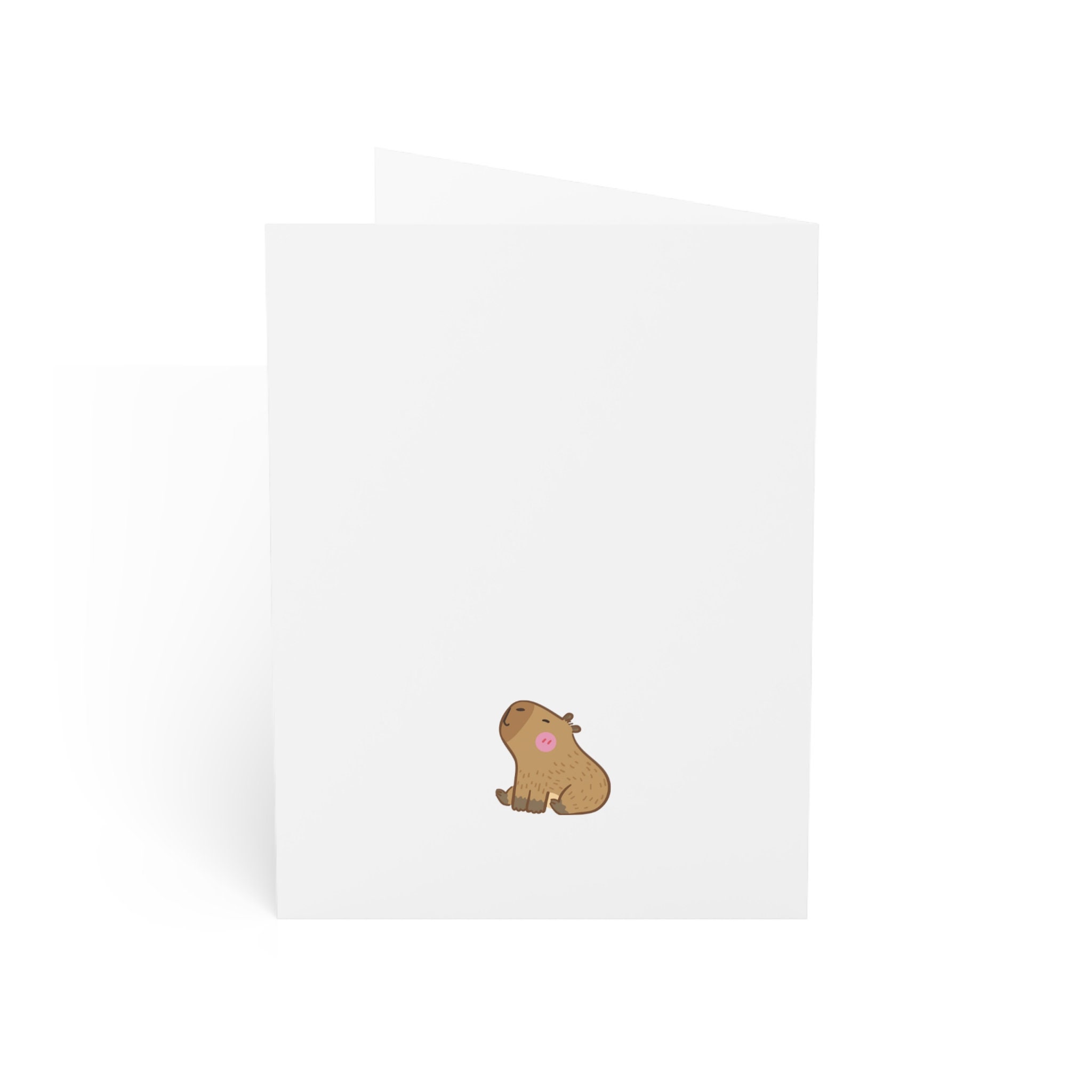 Cute Capybara Birthday Card, Capy Birthday, Funny Birthday Card ...
