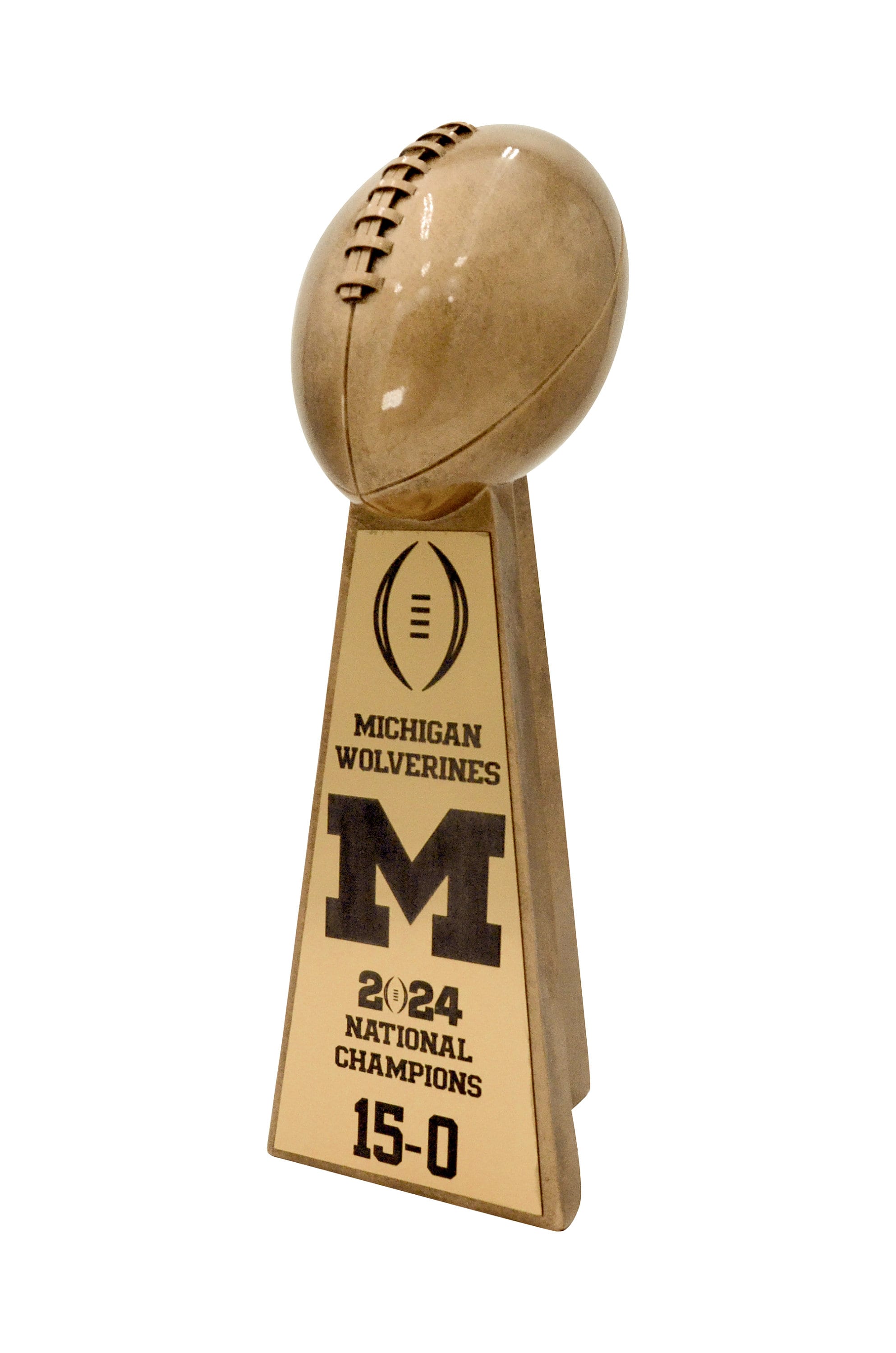 14 Inch University of Michigan National Championship Trophy 2024 NCAA ...