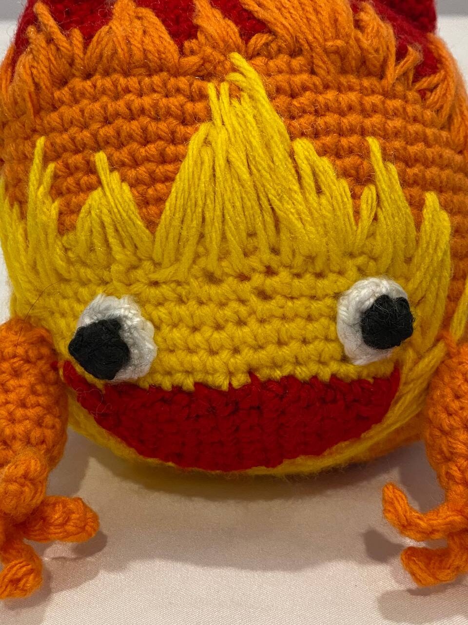 Howl's Moving Castle Calcifer Plush With Log - Etsy