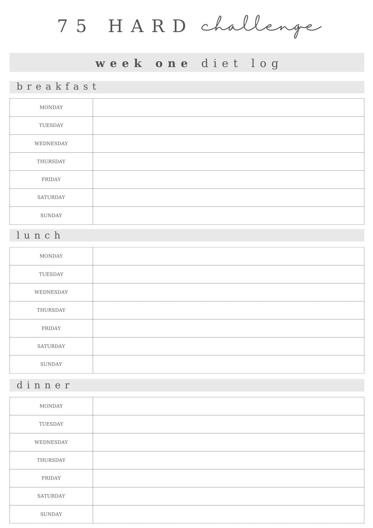 The ULTIMATE 75 HARD Guide 32 PAGES - Etsy