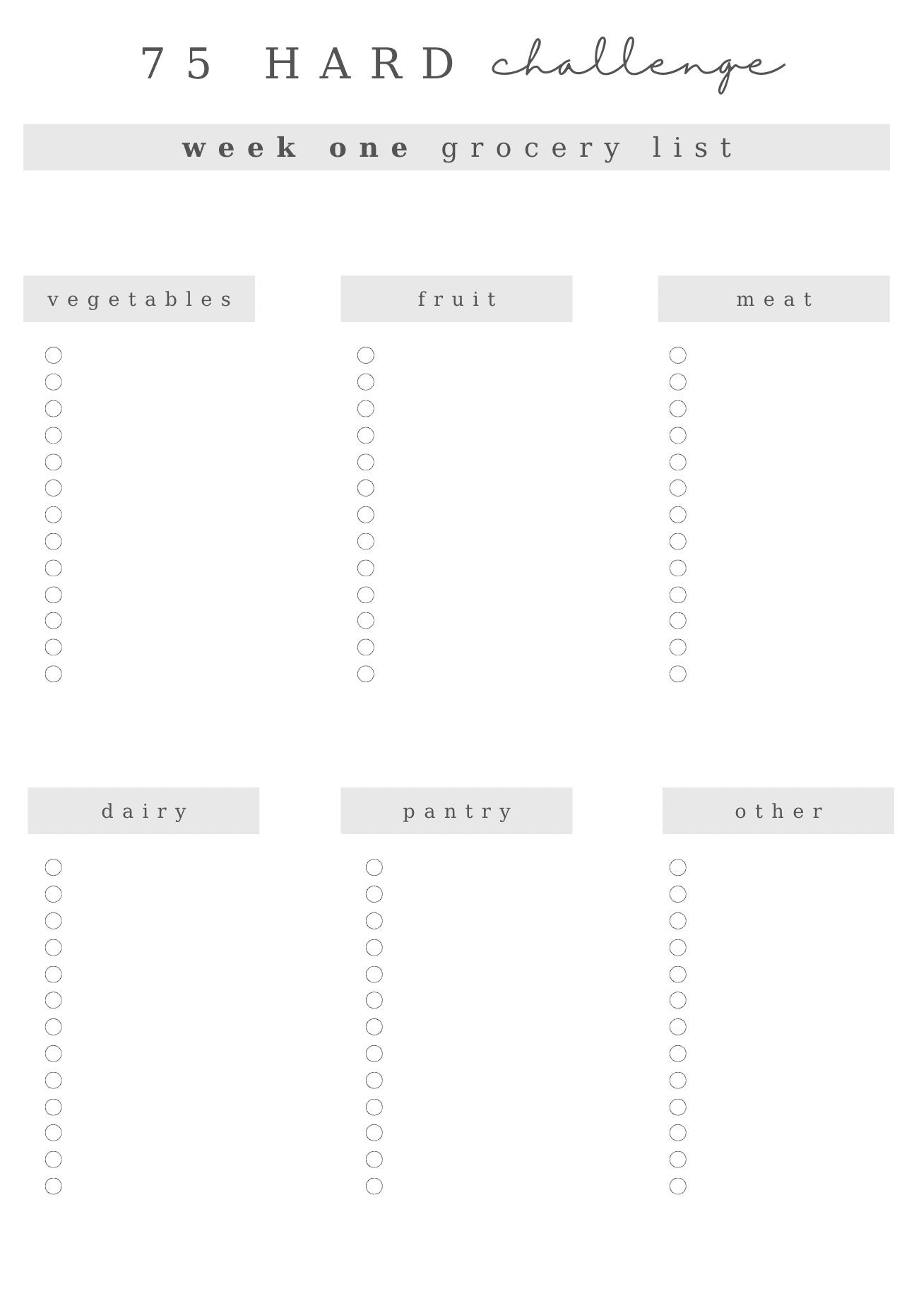 The ULTIMATE 75 HARD Guide 32 PAGES - Etsy