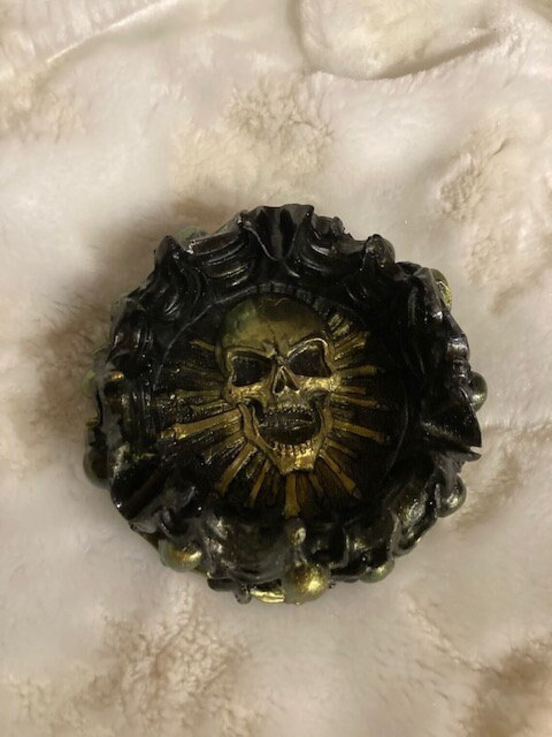 Ashtray, Skull, Man Cave Decor, - Etsy