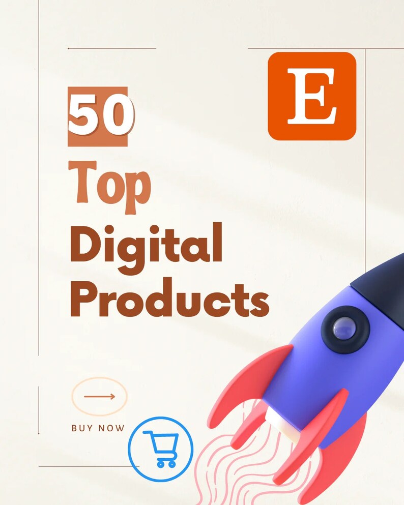 50 Digital Products Ideas to Create and Sell Today for Passive Income ...