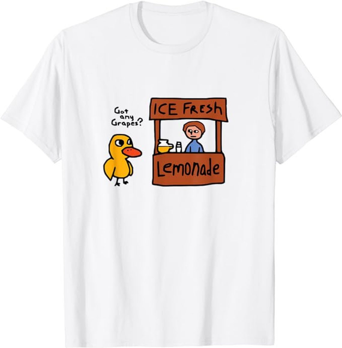 The Duck Song Got Any Grapes Funny Meme ,funny Lemonade Stand Song ...