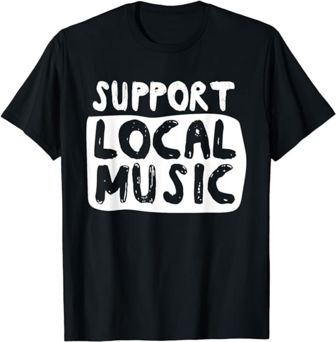 PNG Support Local Music T-shirt Digital Download - Etsy