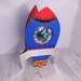 Rocket Birthday Card, Handmade, Shaker Card, Rocket, Space, Outer Space ...