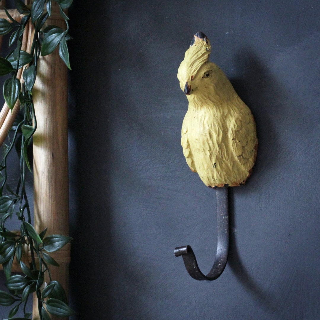 Yellow Parrot Hook - Etsy