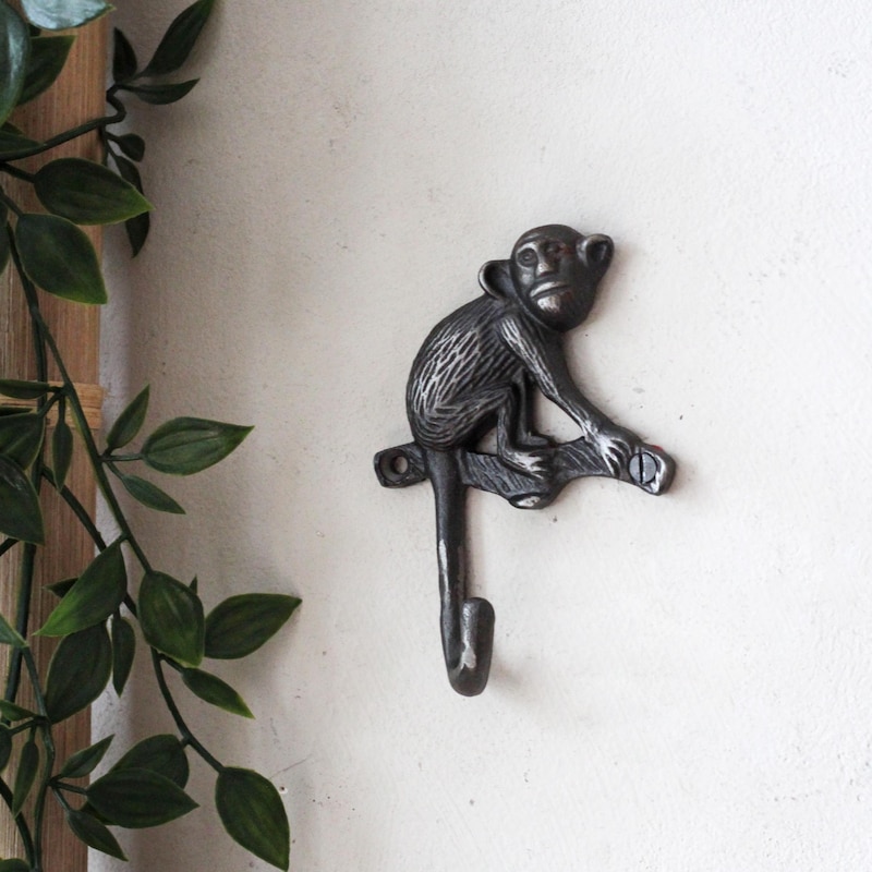 Monkey Wall Hook - Etsy