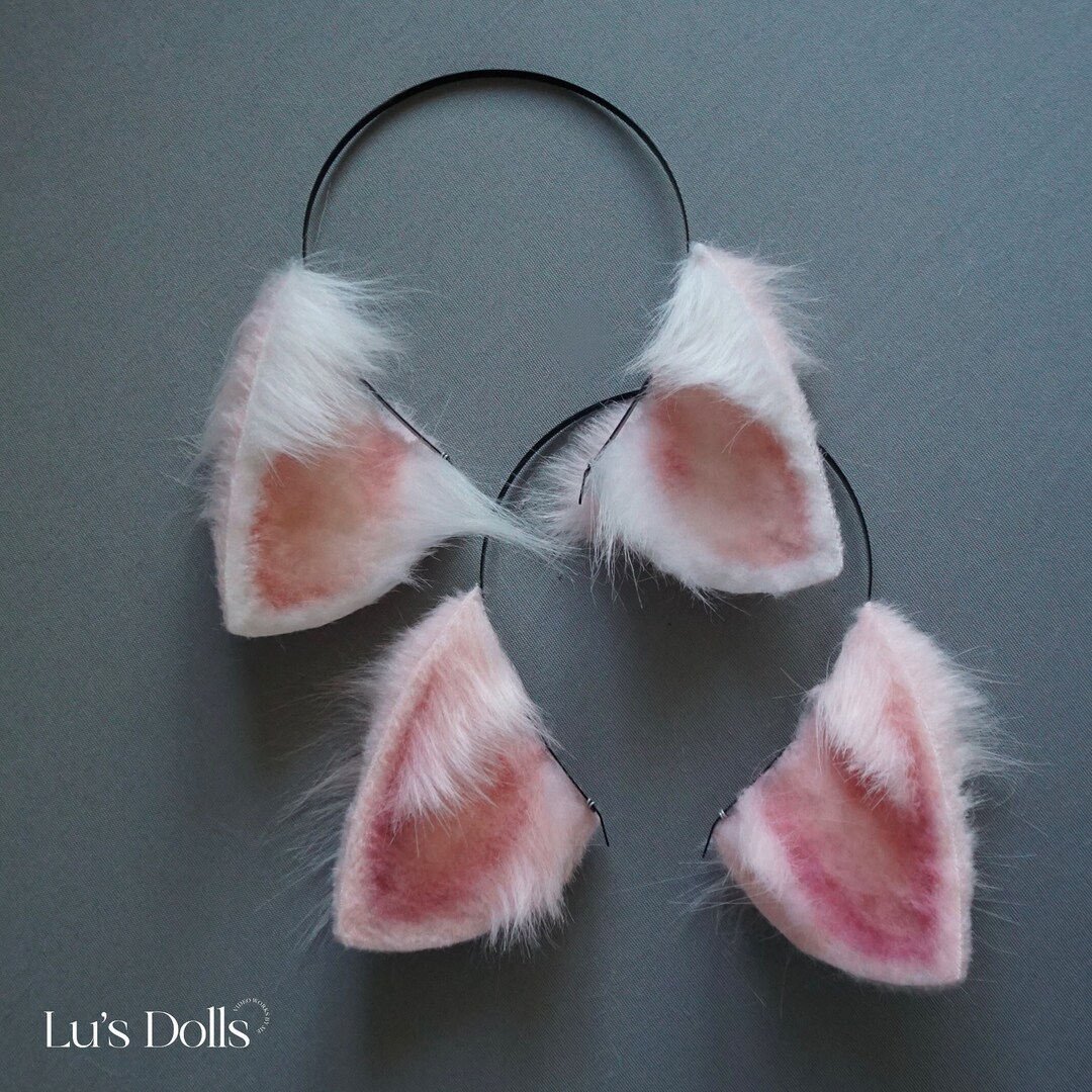 Goat Cos Ears, Sheep Elf Ears Simulation Cute Furry Cosplay Role-play ...