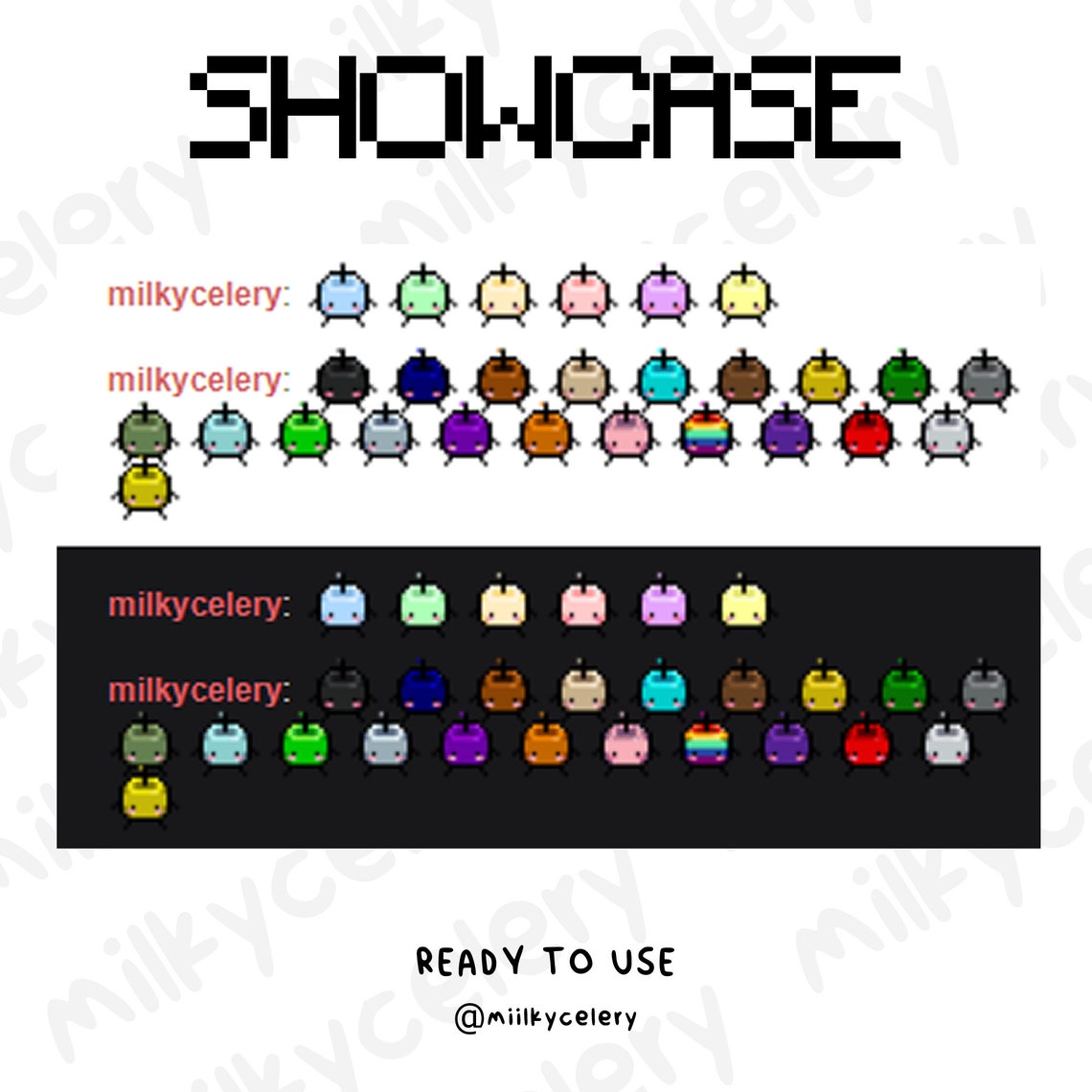 6x Cute Stardew Valley Junimo Twitch Emotes/badges Pack Pixel Art 8 Bit ...