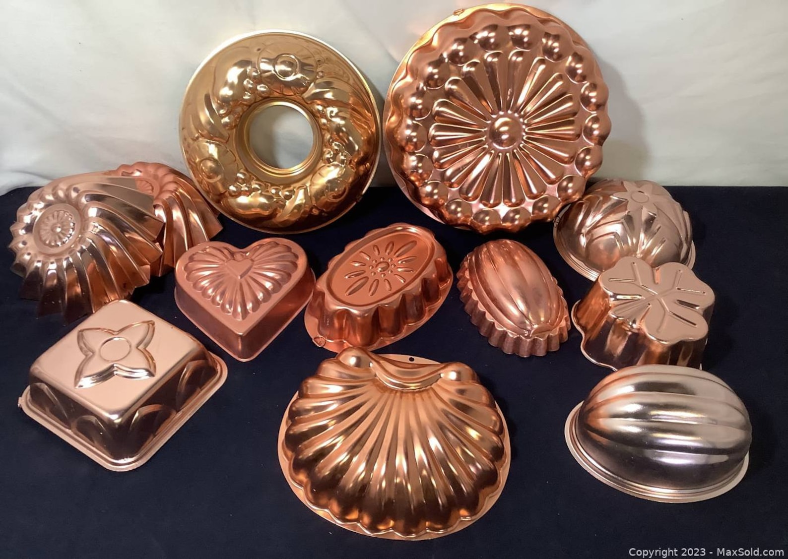 12 Copper Mold Collection - Etsy