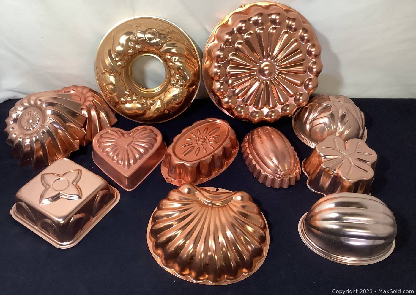 12 Copper Mold Collection - Etsy