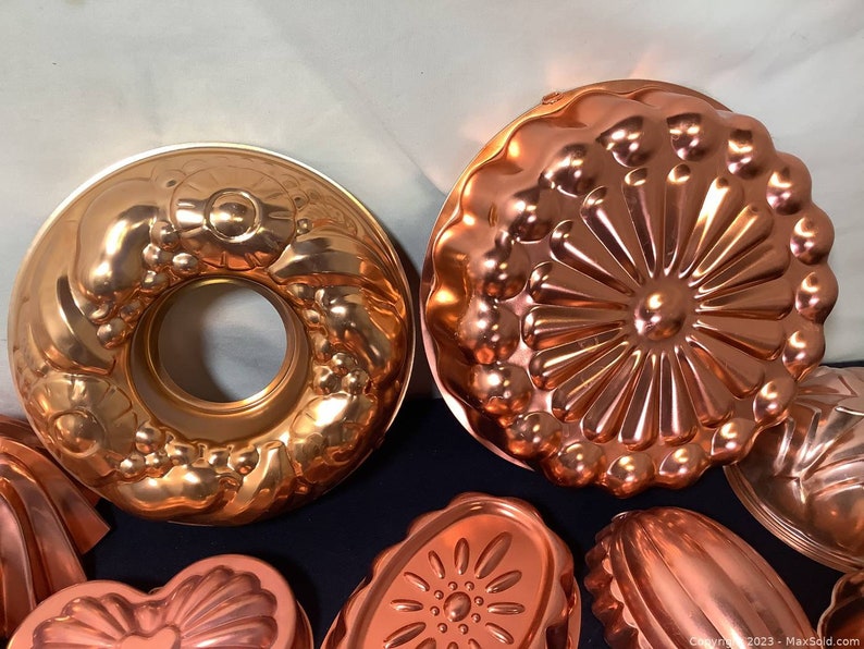 12 Copper Mold Collection - Etsy