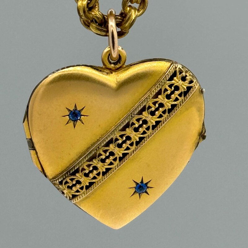 Antique Heart - Etsy