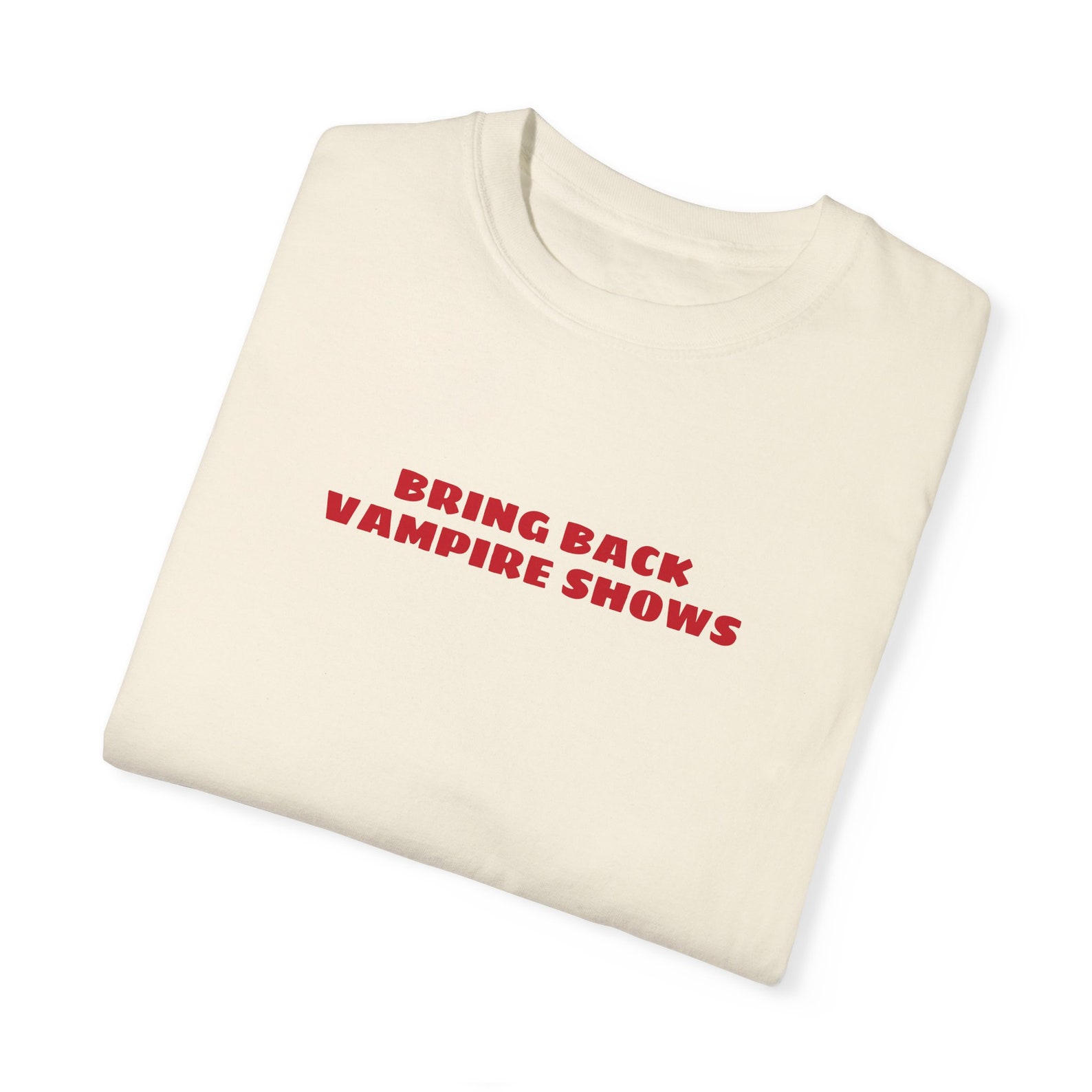 Bring Back Vampire Shows, Funny Tee for Vampire Diaries and Twilight ...
