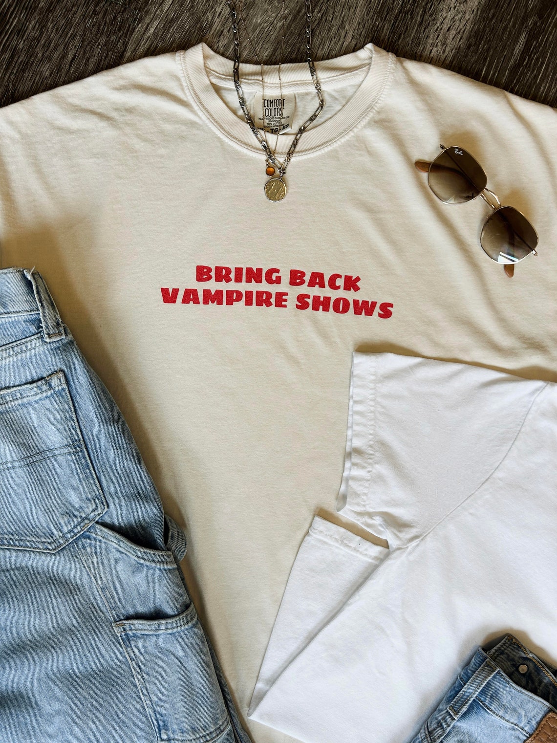 Bring Back Vampire Shows, Funny Tee for Vampire Diaries and Twilight ...