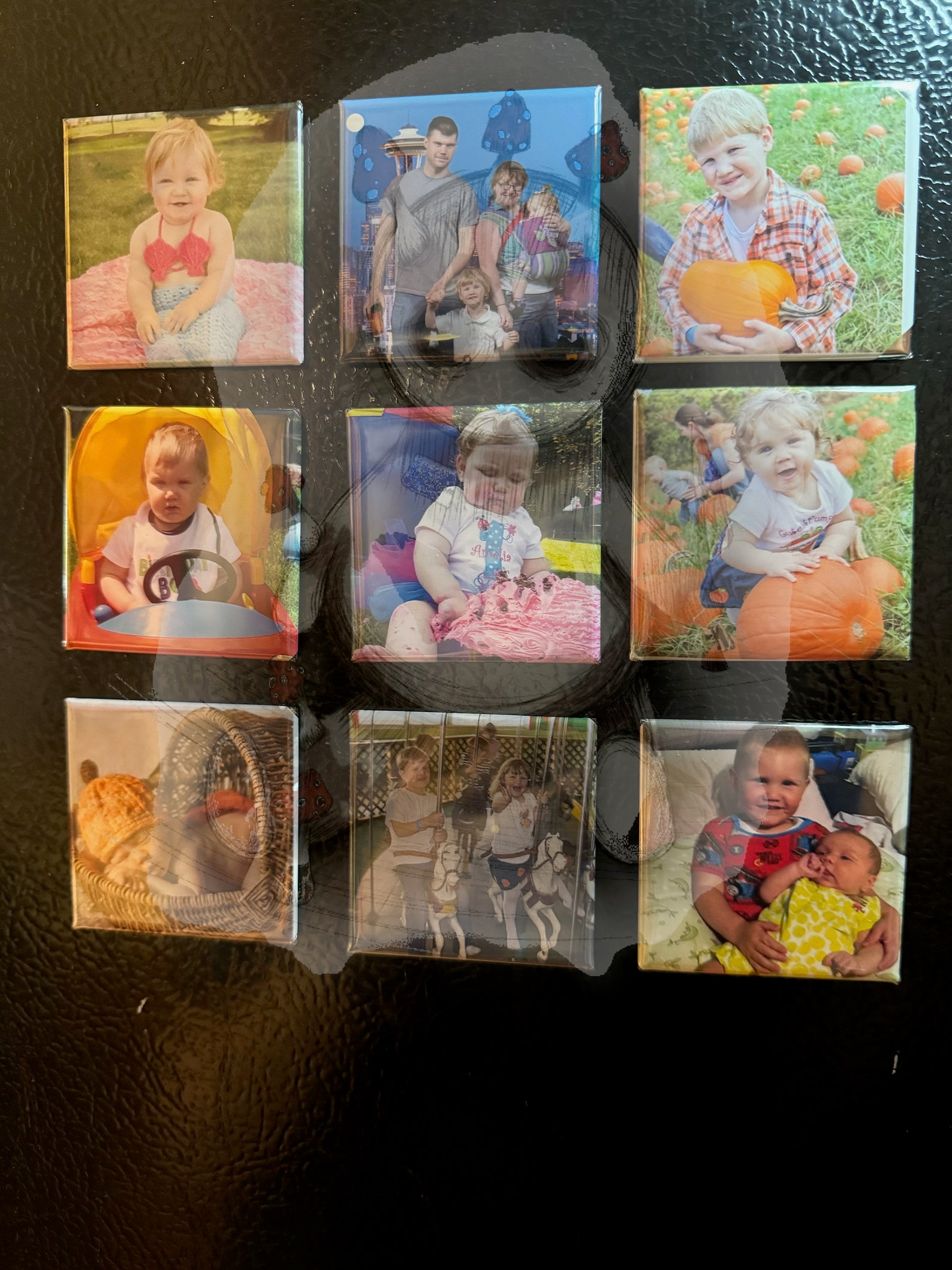 Custom Photo Magnets Set - Etsy