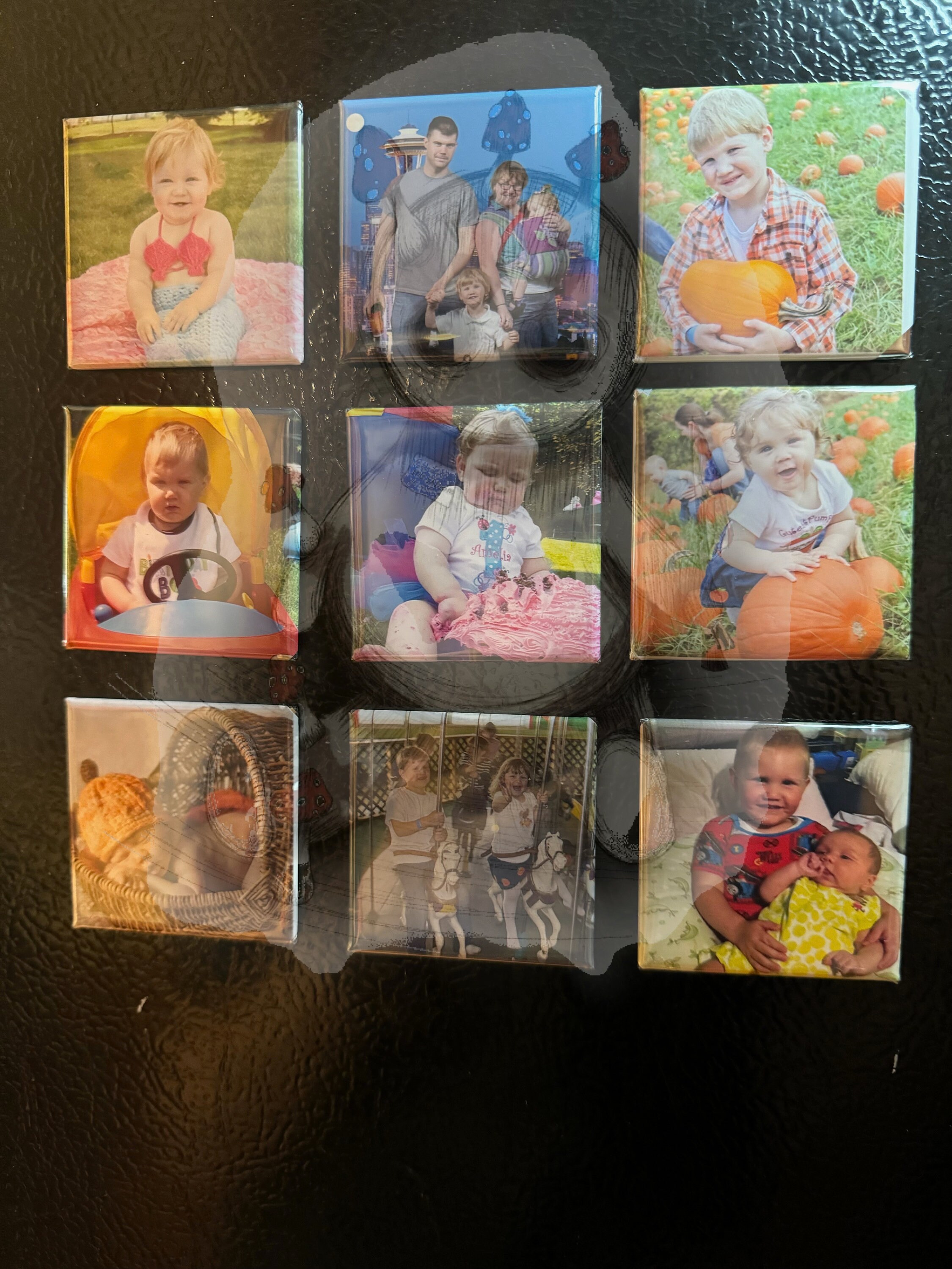 Custom Photo Magnets Set - Etsy