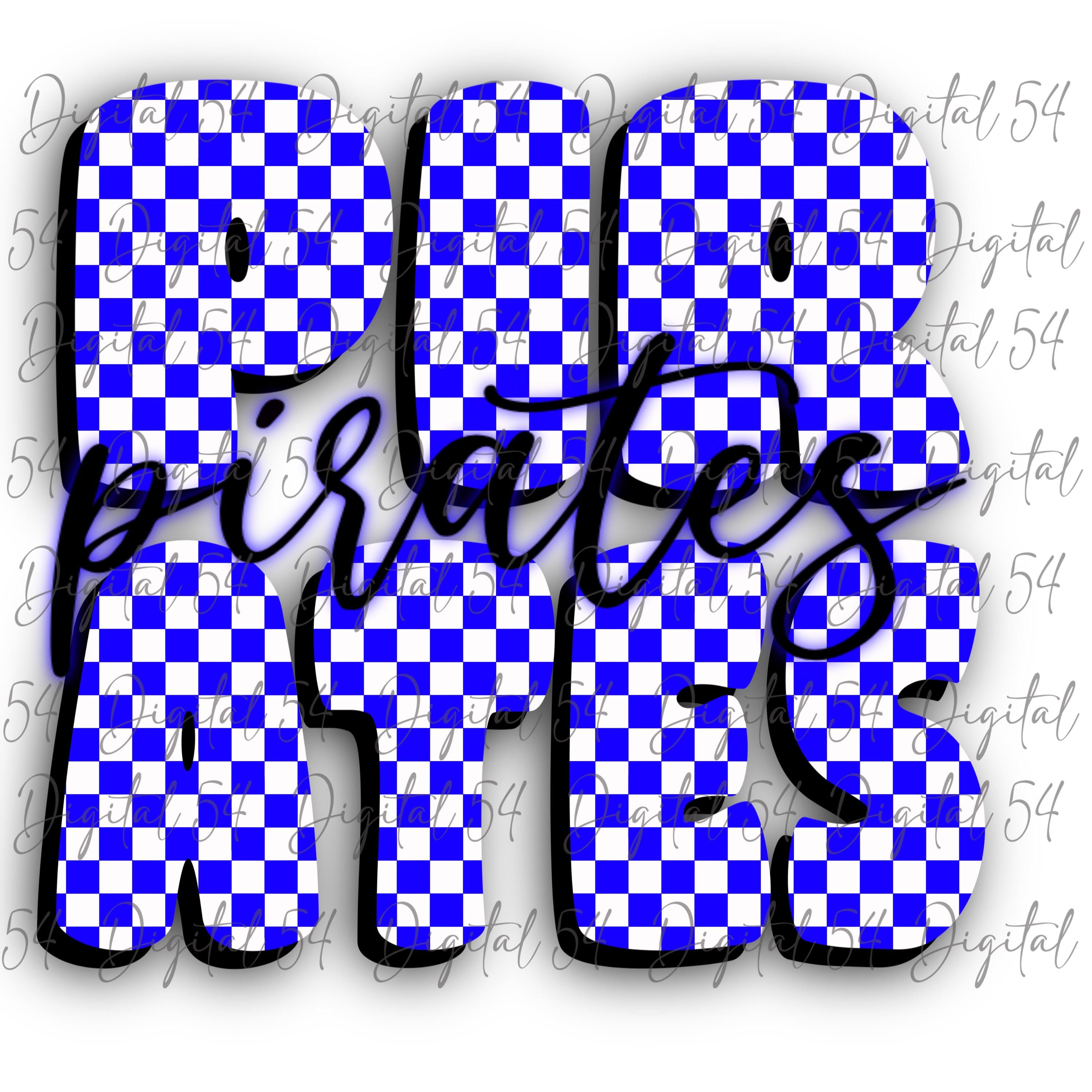 Pirates Flag PNG | Pirates Checkered Print | Digital Download | File ...