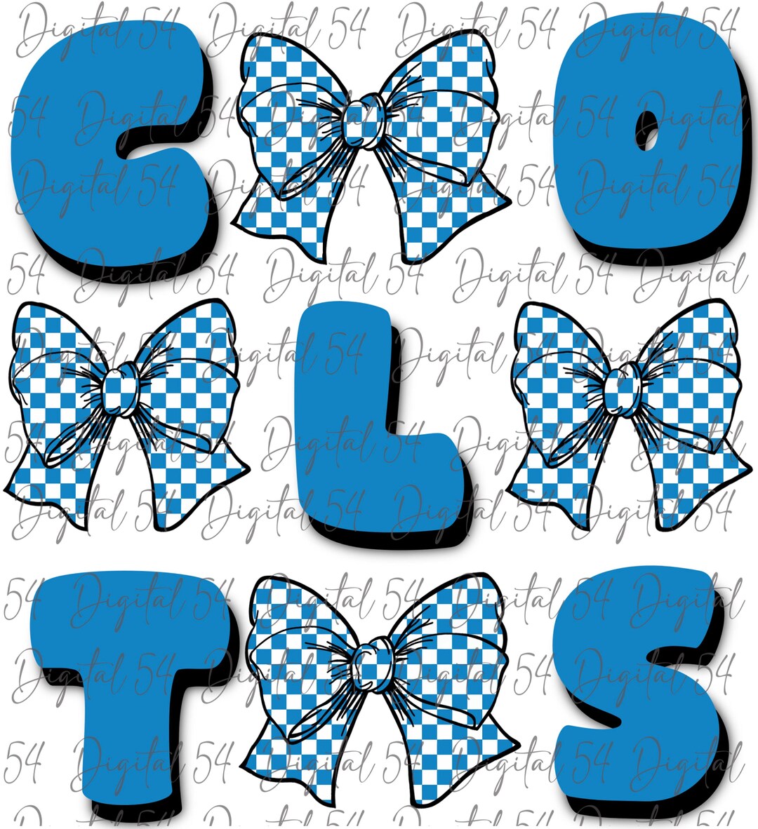 Colts PNG | Cute Print | Digital Download | Cut File | School Spirit ...