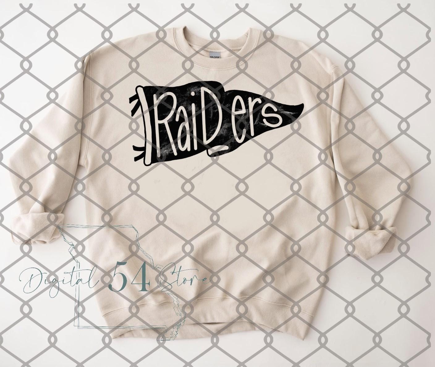 Raiders Flag PNG | THREE Prints | Digital Download | Cut File | School ...