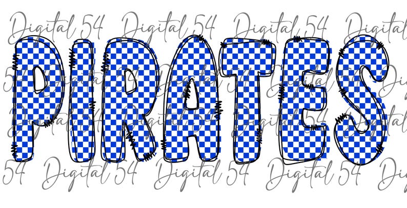 Pirates Checkered PNG | Pirates Print | Digital Download | File ...