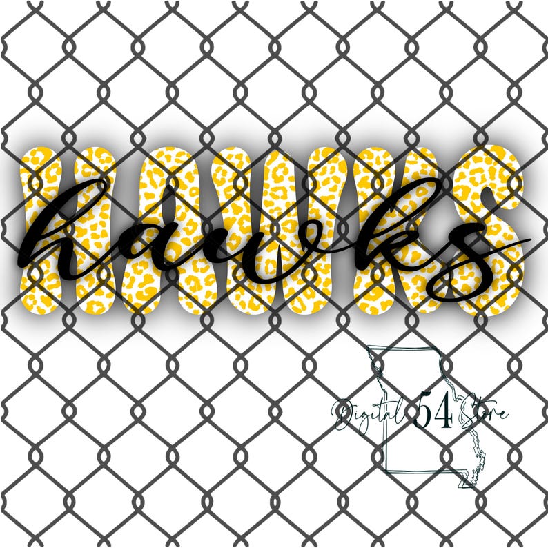 Hawks PNG | Cute Prints | Digital Download | File | School Spirit ...