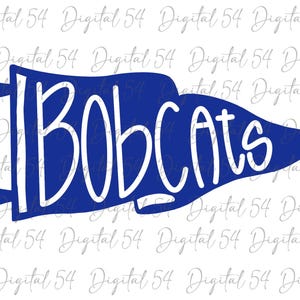 Bobcats Flag PNG | THREE Prints | Digital Download | Cut File | School ...