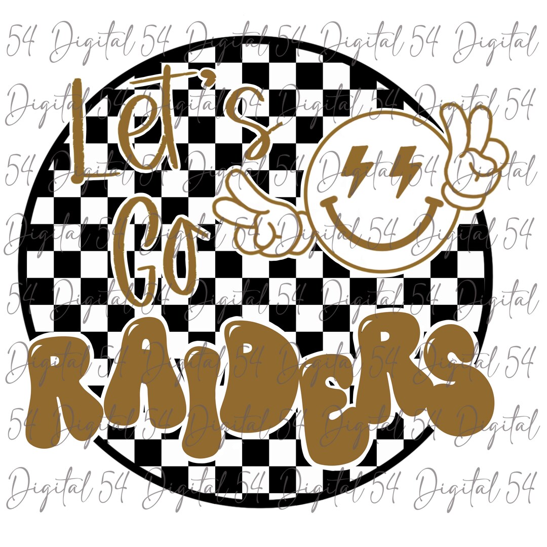 Let's Go Raiders PNG | Digital Download | Cut File | School Spirit ...