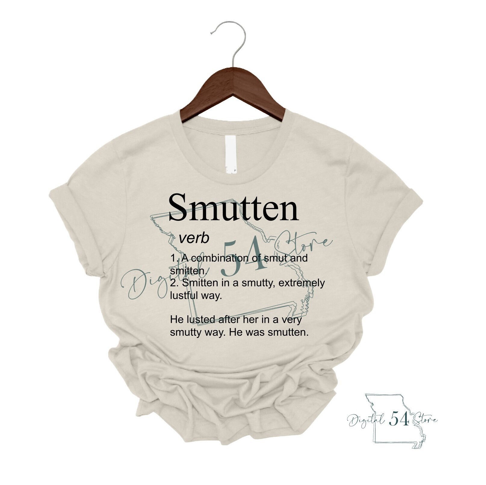 Smutten Definition SVG Digital Download Cut File Book Lover Custom ...