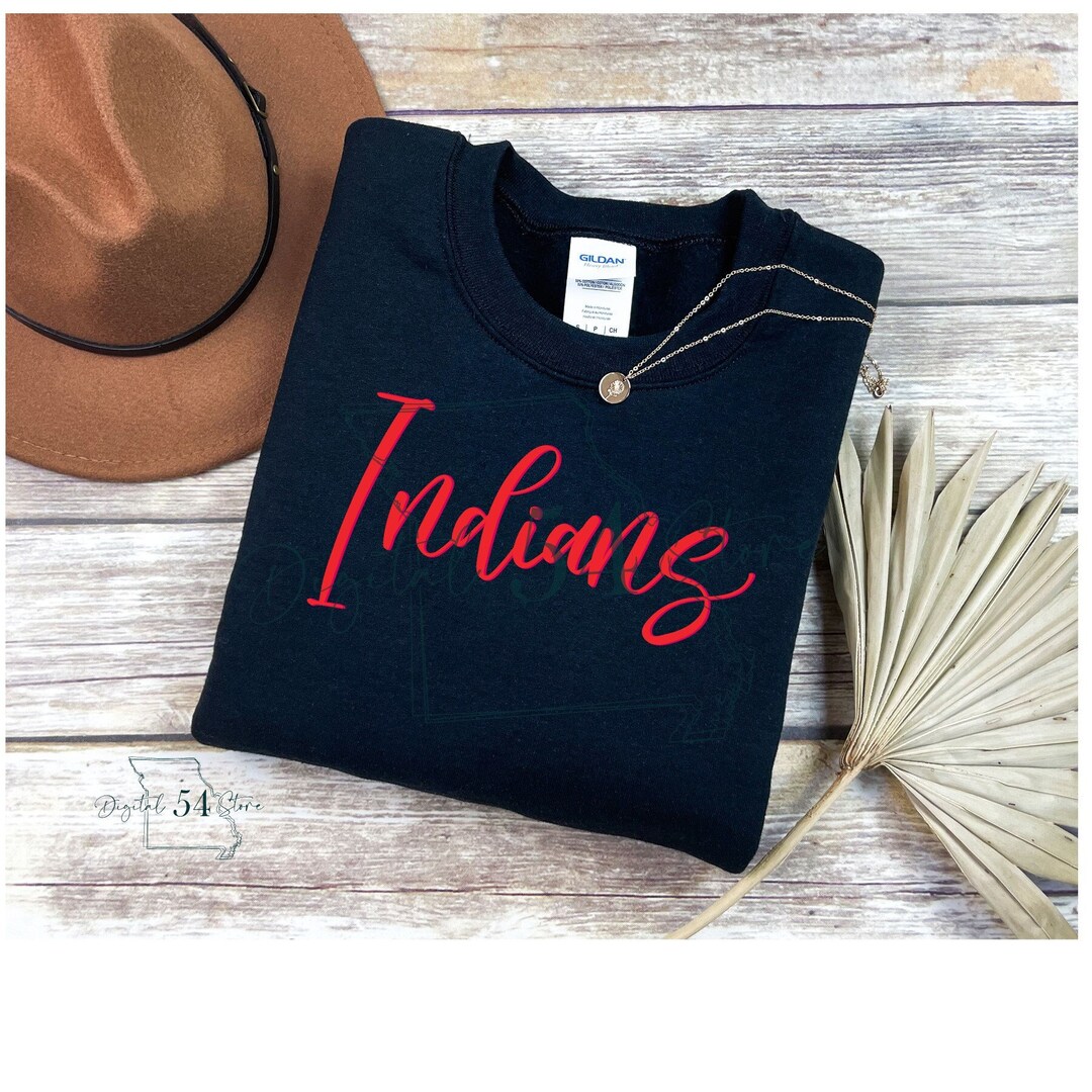 Indians | School Spirit SVG | 4 Fonts | Digital Download | Cut File ...