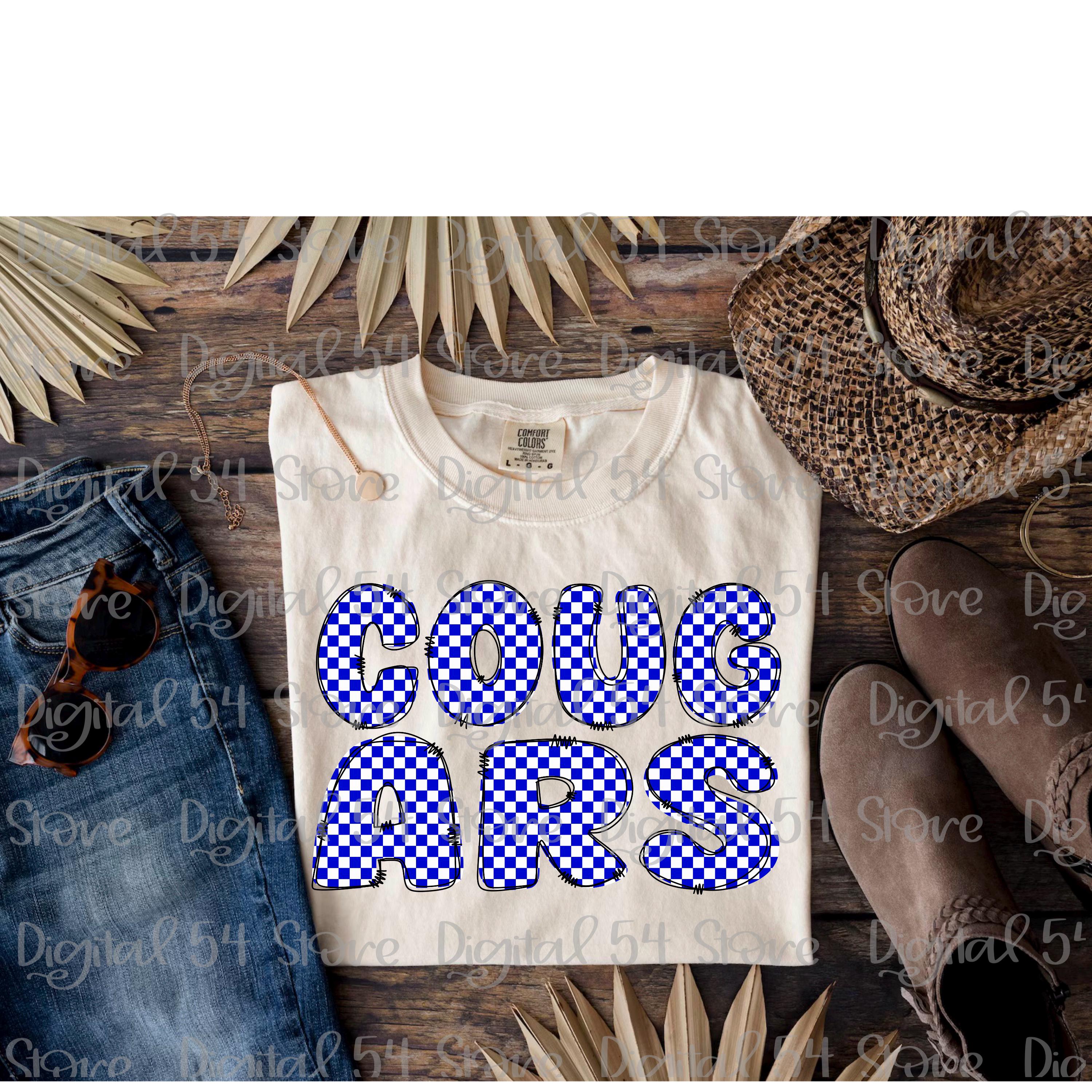 Cougars PNG | Cute Print | Digital Download | Cut File | School Spirit ...