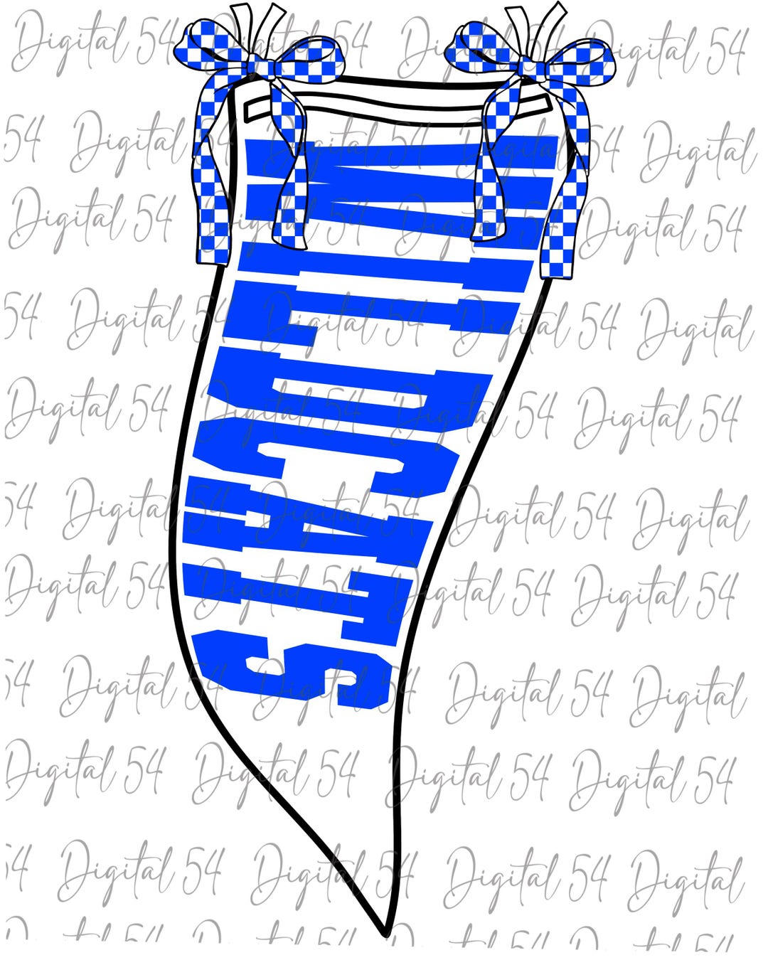 Wildcats Pennant PNG | Trendy and Fun | Cute Digital File | Ready to ...