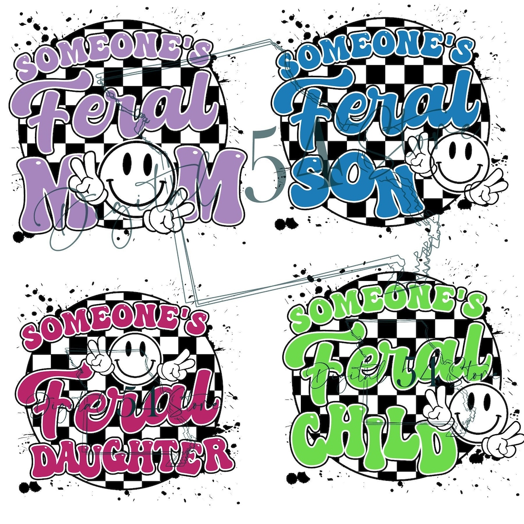 Someone's Feral Mom SVG | Digital Download | Cut File | Daughter ...