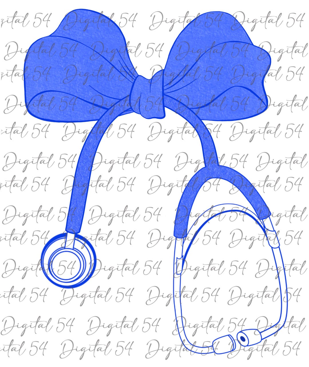 Stethoscope Bow PNG | Nurse PNG | Digital File | Doctor Design ...