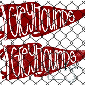 Greyhounds Flag PNG | Cute Print | Digital Download | 4 Options ...