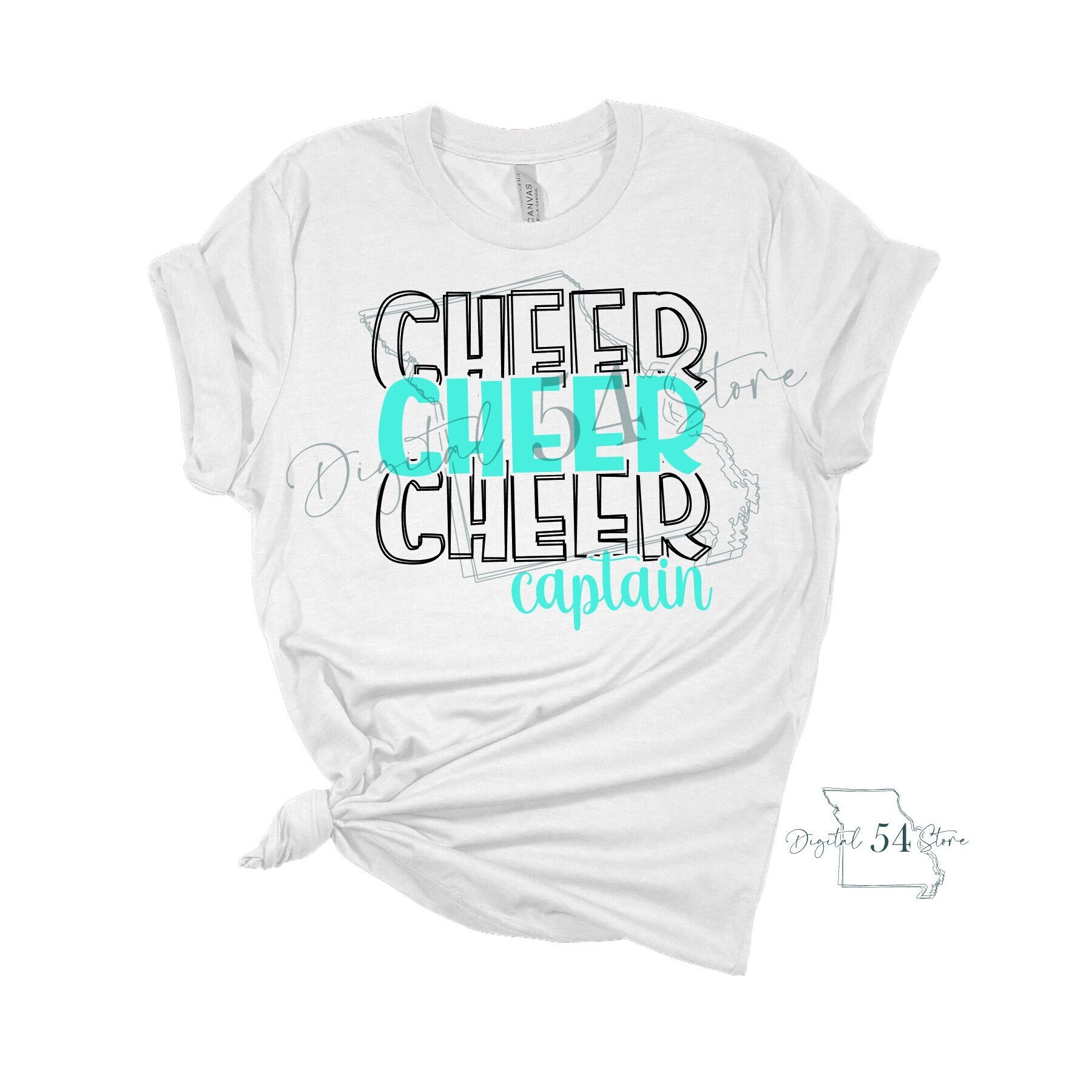 Cheer Captain Files | All Letters | Digital Download | Cut File ...