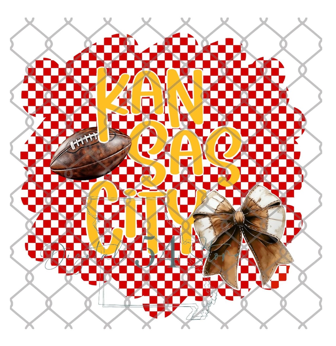 Kansas City PNG Football Digital File Sports Team Ready to Print ...