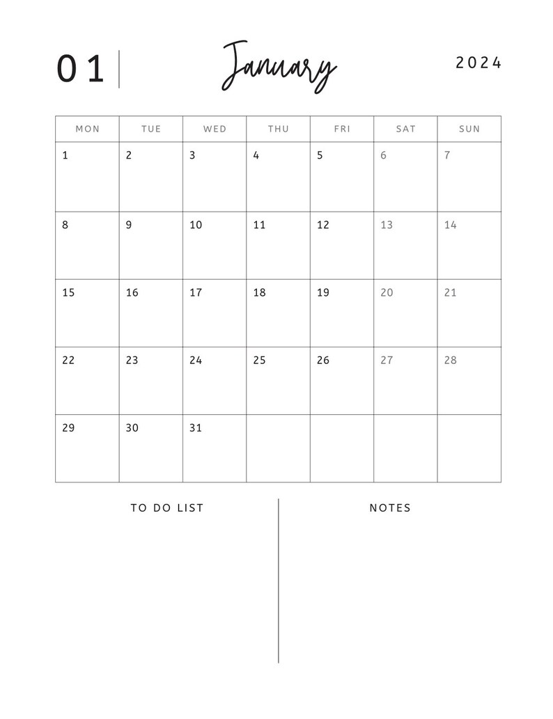 2024 Digital Planner (PDF VERSION) - Etsy