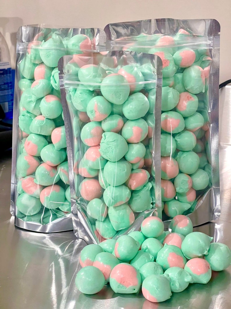 Freeze Dried Watermelon Salt Water Taffy, Crunchy Candy and Sweets ...