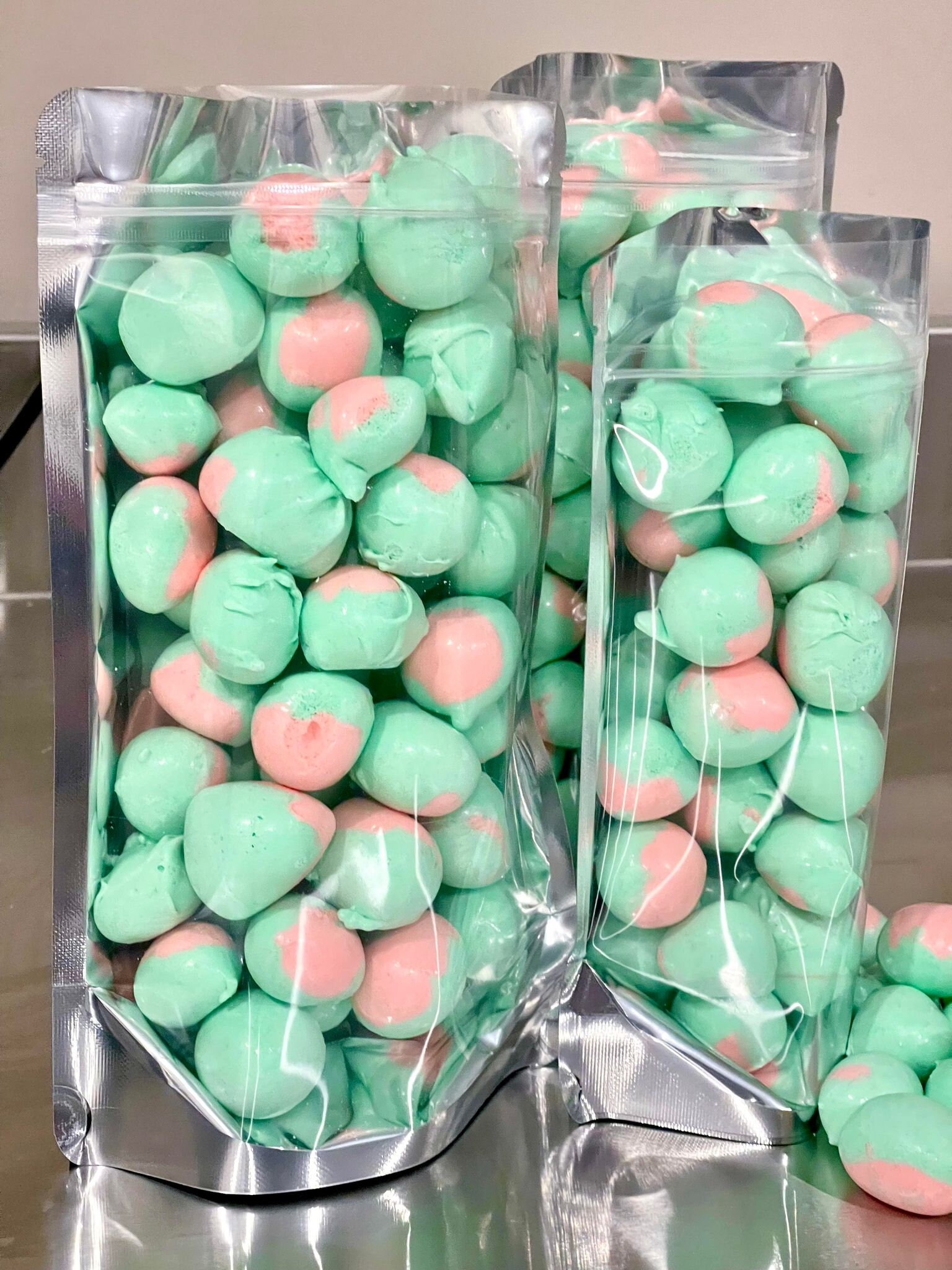 Freeze Dried Watermelon Salt Water Taffy, Crunchy Candy and Sweets ...