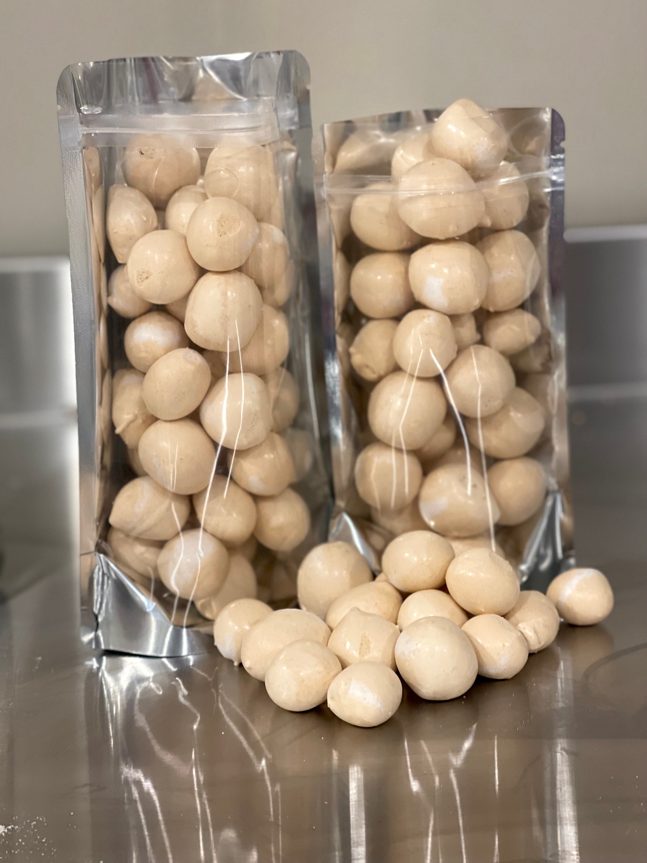 Freeze Dried Butterscotch Salt Water Taffy: Homemade Crunchy Candy - Etsy