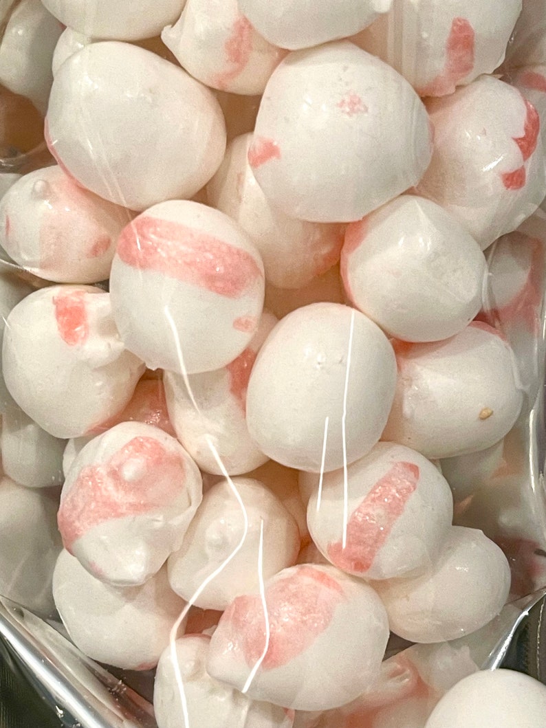 Freeze Dried Peppermint Salt Water Taffy, Delectable Treats, Homemade ...