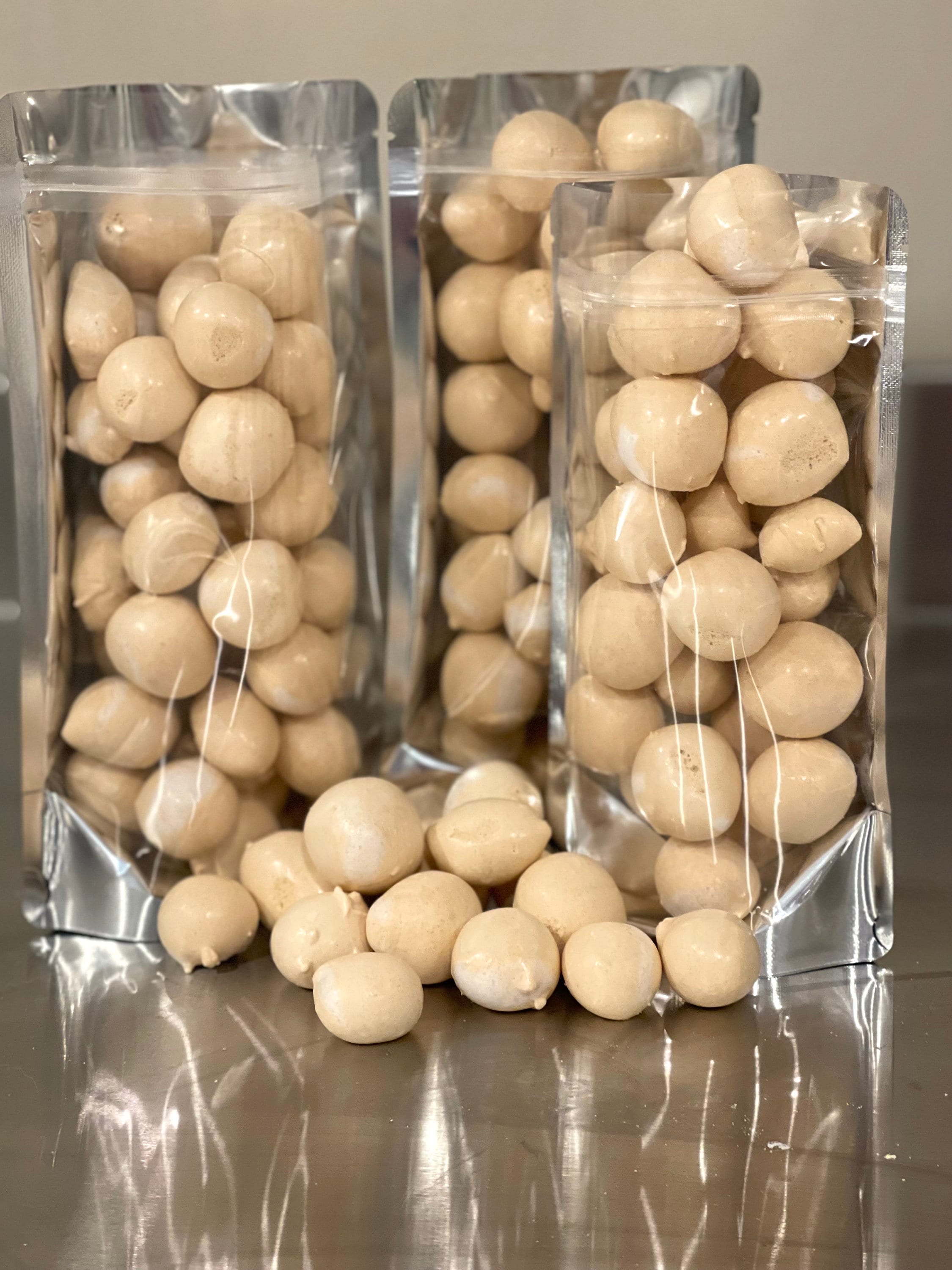 Freeze Dried Butterscotch Salt Water Taffy, Delectable Treats, Homemade ...