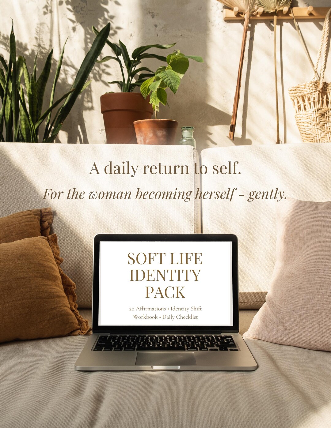 Soft Life Identity Pack | Identity Shift Workbook for Women | Digital ...
